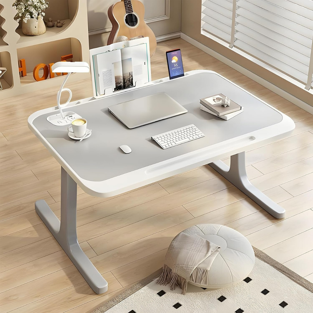 Homero Premium Foldable Bed Table Adjustable Height Multifunction Tabl