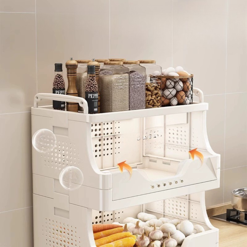 Premium Multi Layer Storage Rack With 360° Caster Wheels