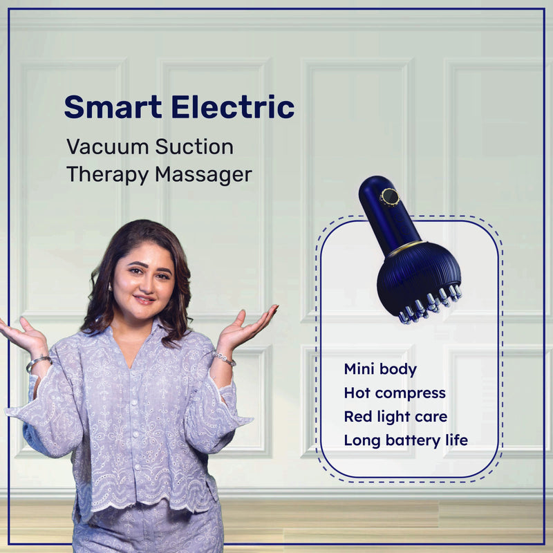 Homero Smart Electric Vacuum Suction Scraping Therapy Massager